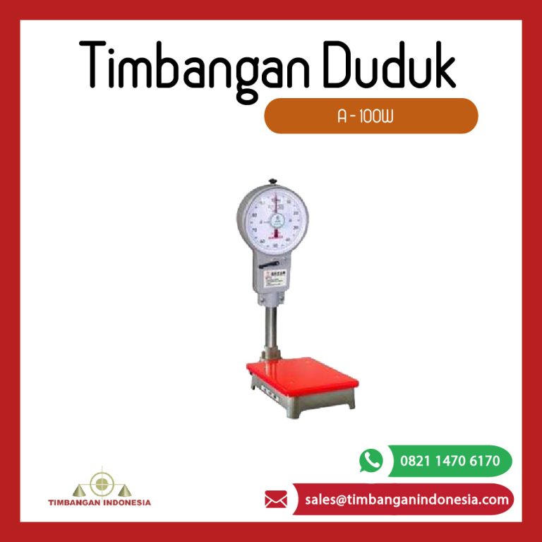 Timbangan Duduk - Timbangan Indonesia