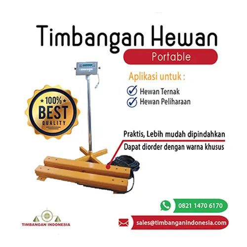 Timbangan Hewan Portable - Timbangan Indonesia